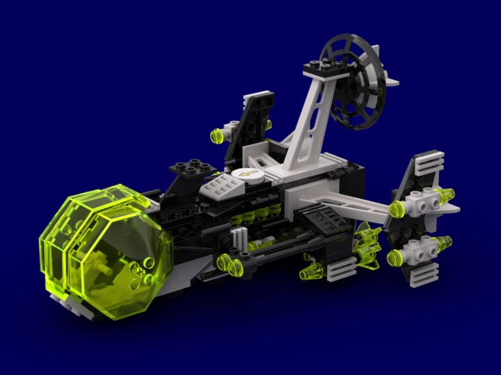 Blacktron II Nebula Runner from BrickLink Studio [BrickLink]