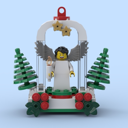 Angel of Christmas Trees from BrickLink Studio [BrickLink]