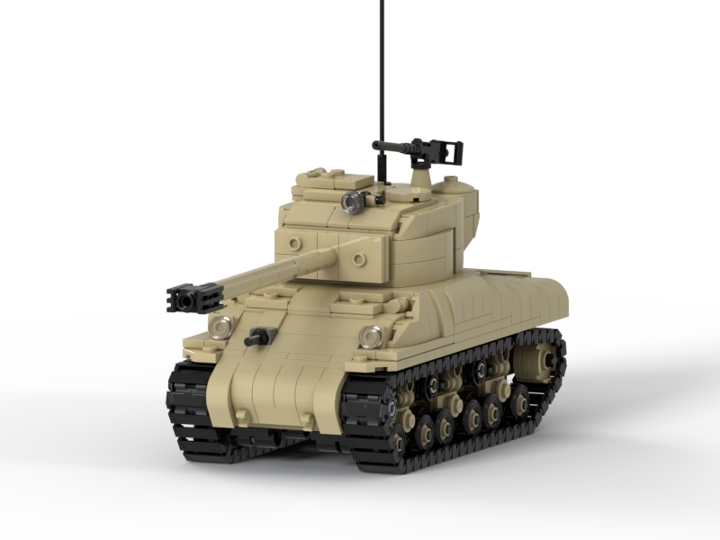 M51 Super Sherman from BrickLink Studio [BrickLink]