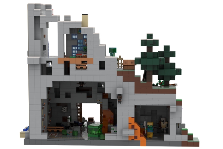 Minecraft Mountain Cave House My Brand New Minecraft Base, Carved