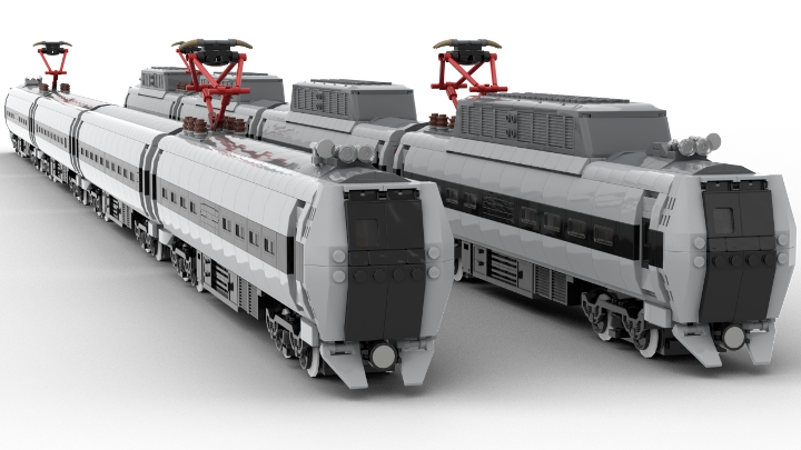 Budd Metroliner from BrickLink Studio [BrickLink]
