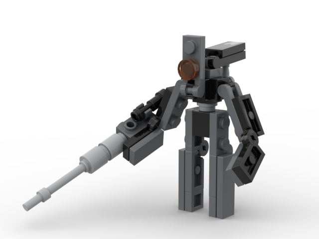 Mini Transformers Gun By Mindebender from BrickLink Studio [BrickLink]