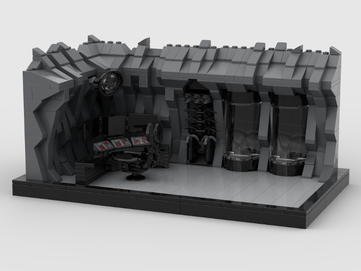 Batcave Diorama from BrickLink Studio [BrickLink]