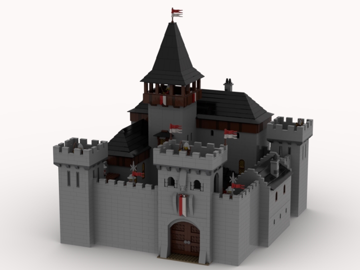 Lion Knights Castle from BrickLink Studio [BrickLink]