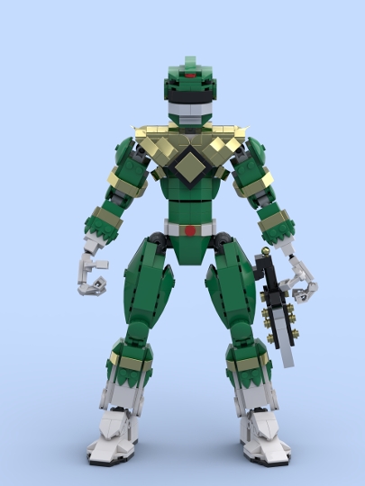 Green Ranger from BrickLink Studio [BrickLink]