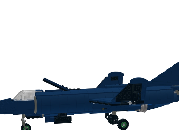 Yak-38 from BrickLink Studio [BrickLink]