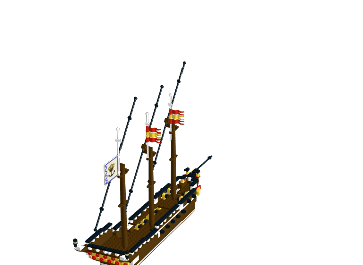 xebec from BrickLink Studio [BrickLink]