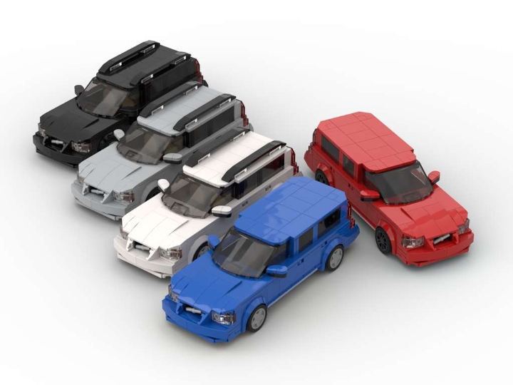 Volvo V70 from BrickLink Studio [BrickLink]