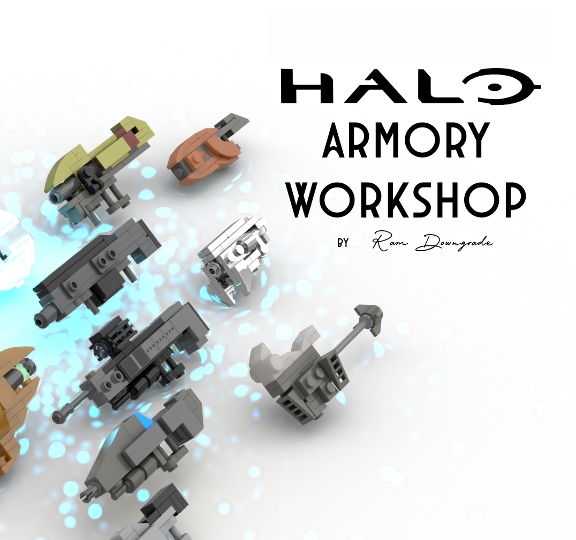 LEGO BRICKEAHDZ: HALO ARMORY - WORKSHOP from BrickLink Studio [BrickLink]