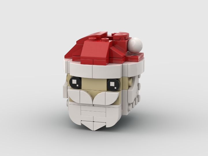 Santa Ornament from BrickLink Studio [BrickLink]