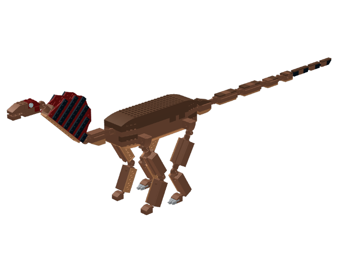 Amargasaurus cazaui from BrickLink Studio [BrickLink]