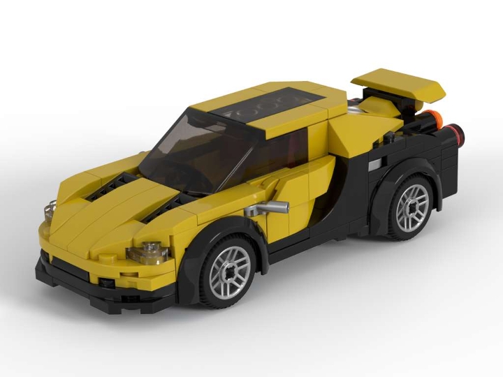 sports car from BrickLink Studio [BrickLink]