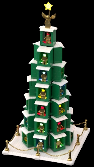 Christmas Tree from BrickLink Studio [BrickLink]