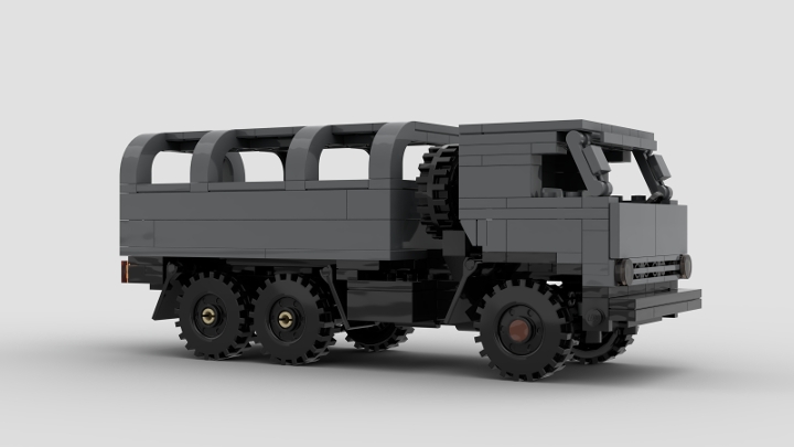 Kamaz 5350 from BrickLink Studio [BrickLink]