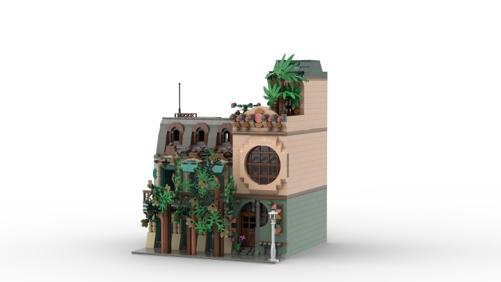 Bodega Aida (First Modular Try) from BrickLink Studio [BrickLink]