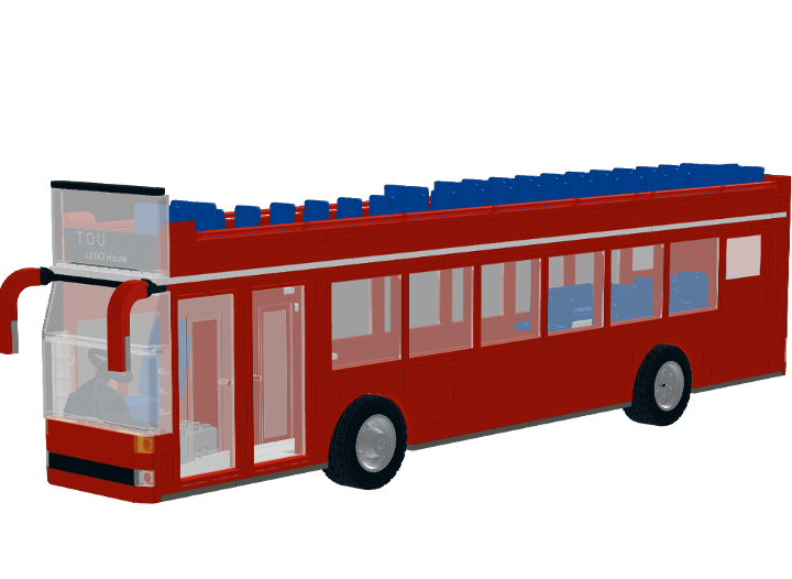 Open Top Bus from BrickLink Studio [BrickLink]