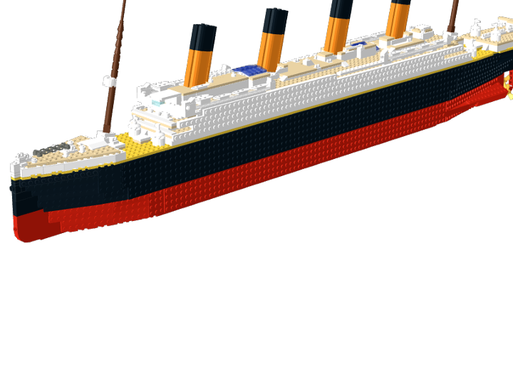 Original Titanic Ship from BrickLink Studio [BrickLink]