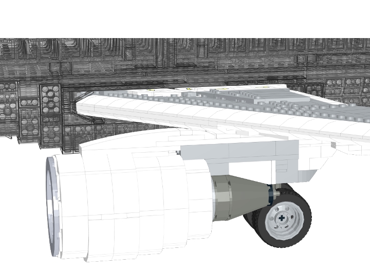 Airbus A320 from BrickLink Studio [BrickLink]