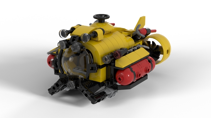 Deep Sea Mini Sub from BrickLink Studio [BrickLink]