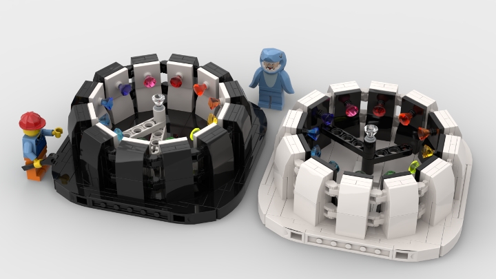 Diamond Clock from BrickLink Studio [BrickLink]