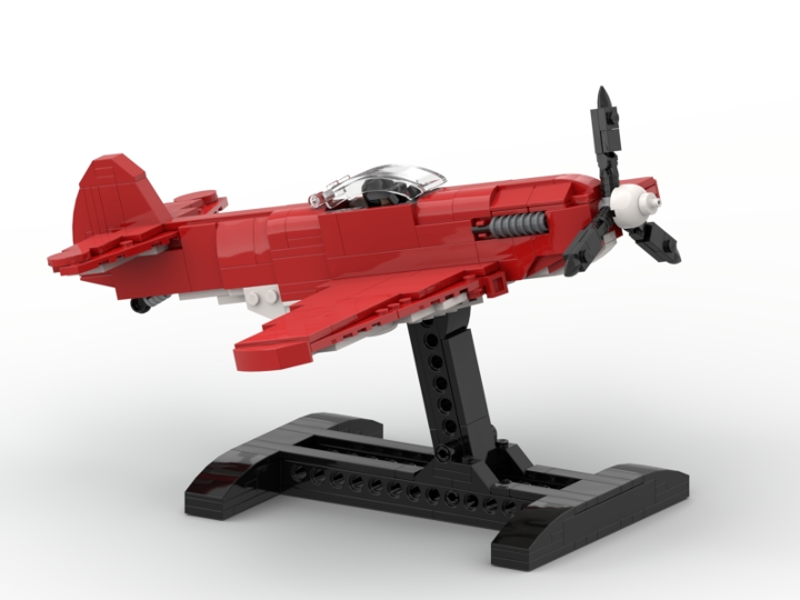 Yak-3P from BrickLink Studio [BrickLink]
