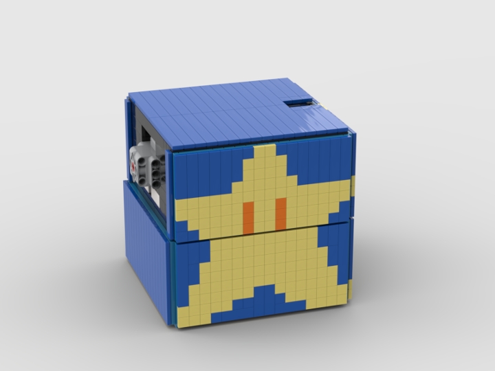 Power Star Power Cube for NES Motorization from BrickLink Studio ...