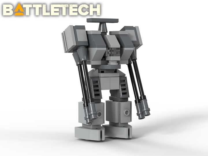 Rifleman Mech from BrickLink Studio [BrickLink]