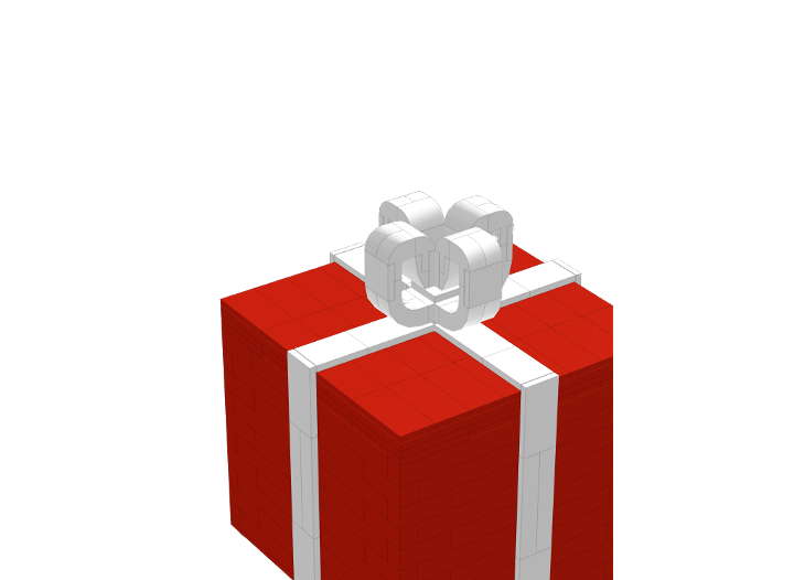 Present Box (Openable!) from BrickLink Studio [BrickLink]