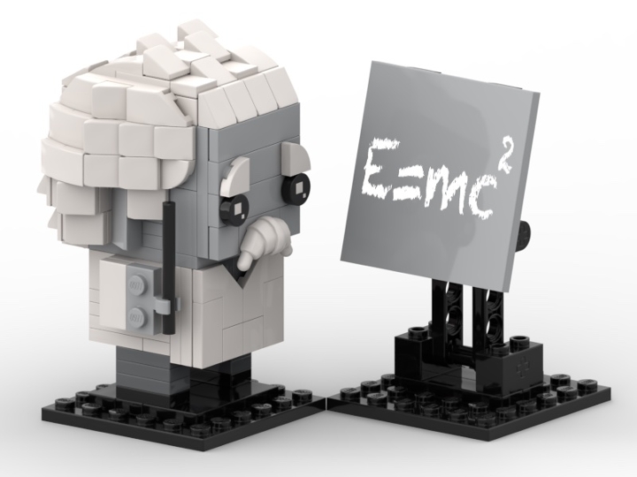 Einstein from BrickLink Studio [BrickLink]