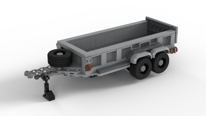 Large Utility Trailer from BrickLink Studio [BrickLink]