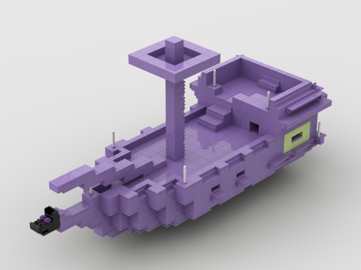 Minecraft Ender ship from BrickLink Studio [BrickLink]