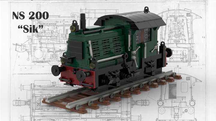 NS 200 "Sik" from BrickLink Studio [BrickLink]