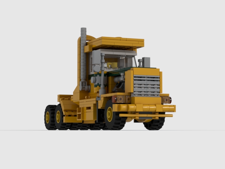 Pacific P16 (Just The Tractor) from BrickLink Studio [BrickLink]