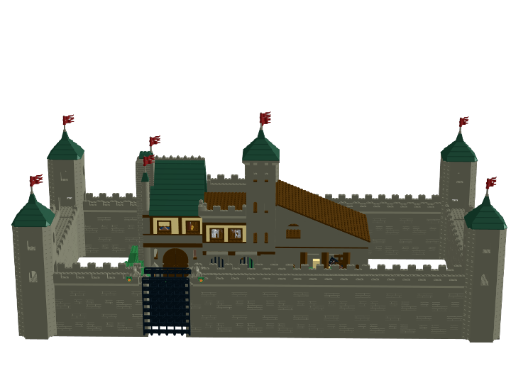 Castle from BrickLink Studio [BrickLink]