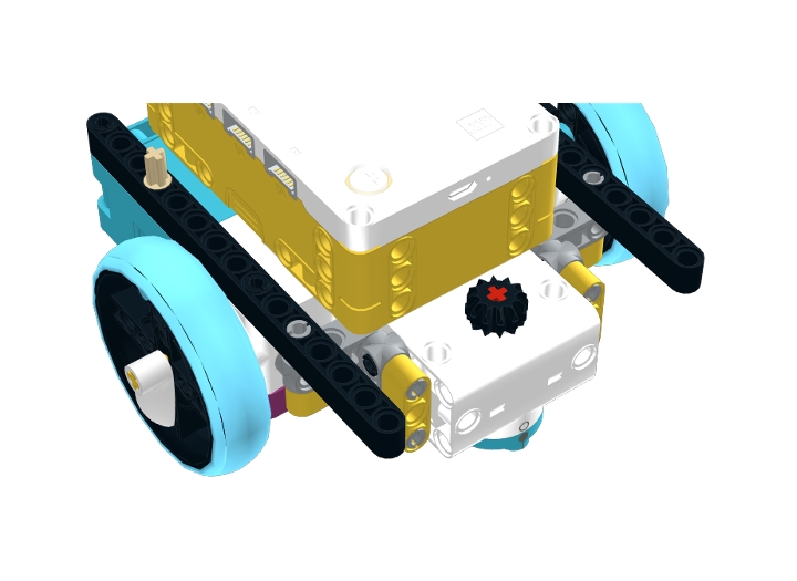 Robot Base FLL from BrickLink Studio [BrickLink]