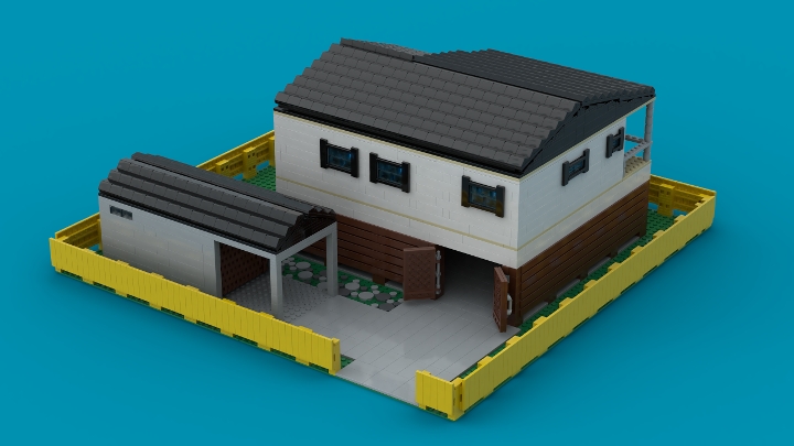 house idea 6 from BrickLink Studio [BrickLink]