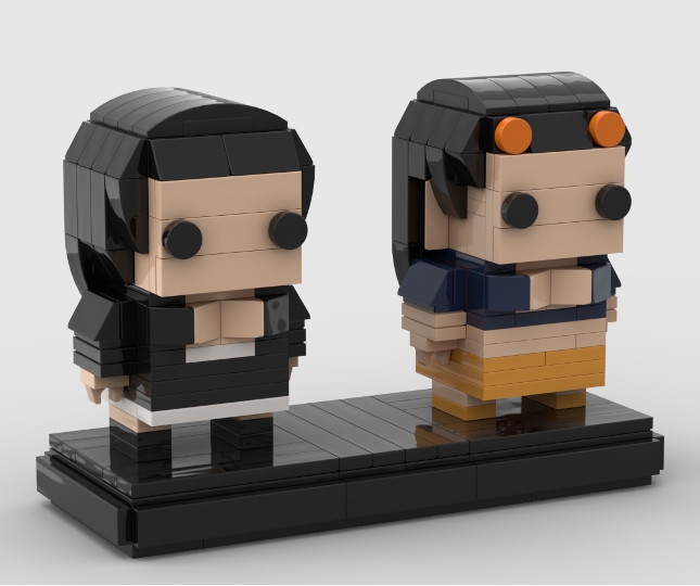 Nico Robin from BrickLink Studio [BrickLink]