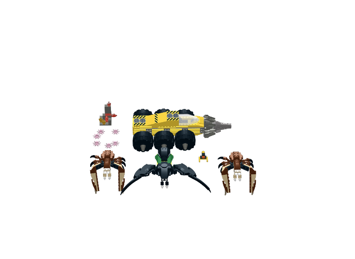 Deep Rock Galactic Swarm from BrickLink Studio [BrickLink]