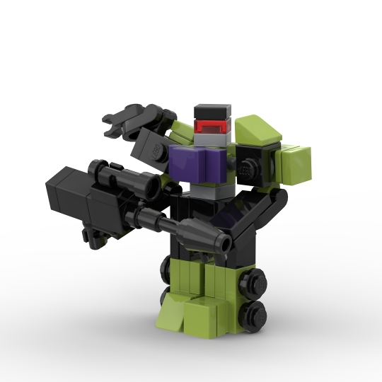 Micro Devastator MOC from BrickLink Studio [BrickLink]