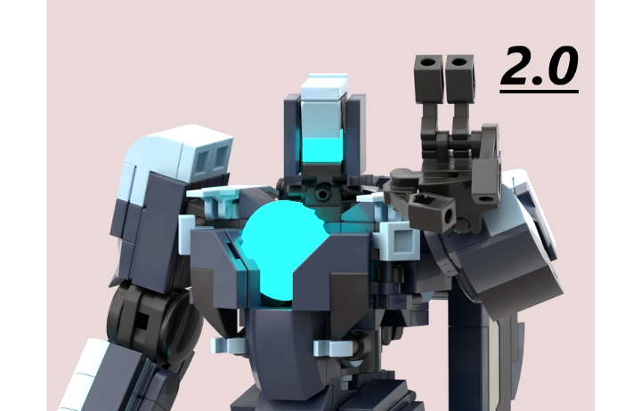 Elite C.C Mech 2.0 from BrickLink Studio [BrickLink]