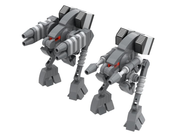 Mini Walker 2.0 from BrickLink Studio [BrickLink]