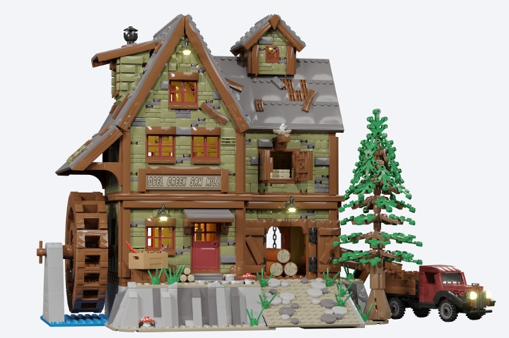 Saw Mill from BrickLink Studio [BrickLink]
