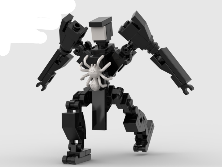 POM Challenge mech #2: Venom mech from BrickLink Studio [BrickLink]
