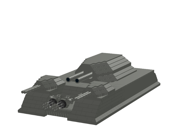P.1000-Landkreuzer-Ratte-1.0 from BrickLink Studio [BrickLink]
