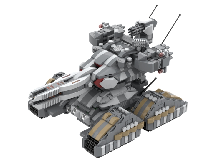 Heavy Tank 2.0 from BrickLink Studio [BrickLink]