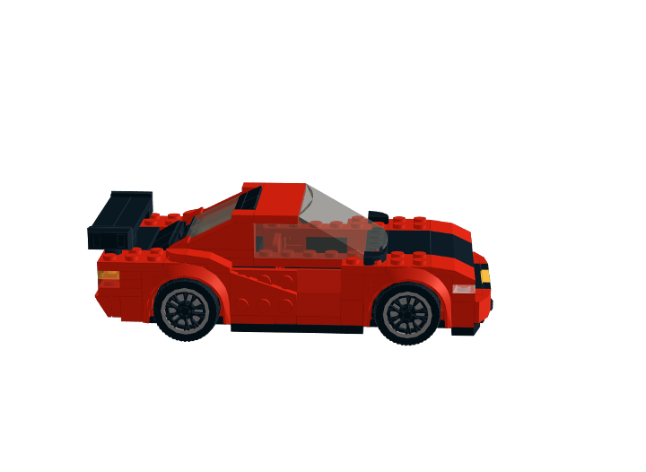 Nissan S13 Silvia from BrickLink Studio [BrickLink]