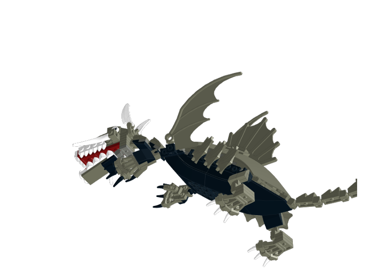 dragon from BrickLink Studio [BrickLink]