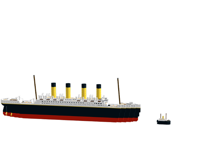 Titanic from BrickLink Studio [BrickLink]