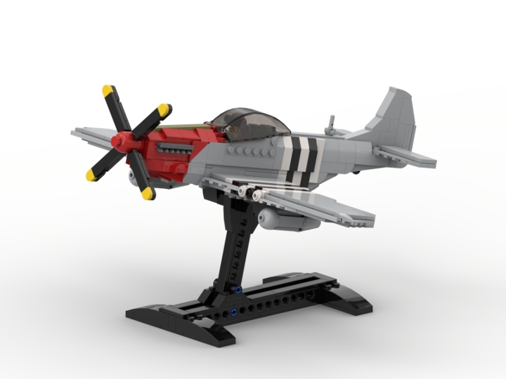 P-51 Mustang from BrickLink Studio [BrickLink]