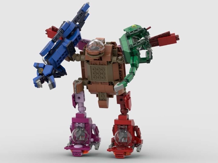 Hamster-MegaRobot from BrickLink Studio [BrickLink]